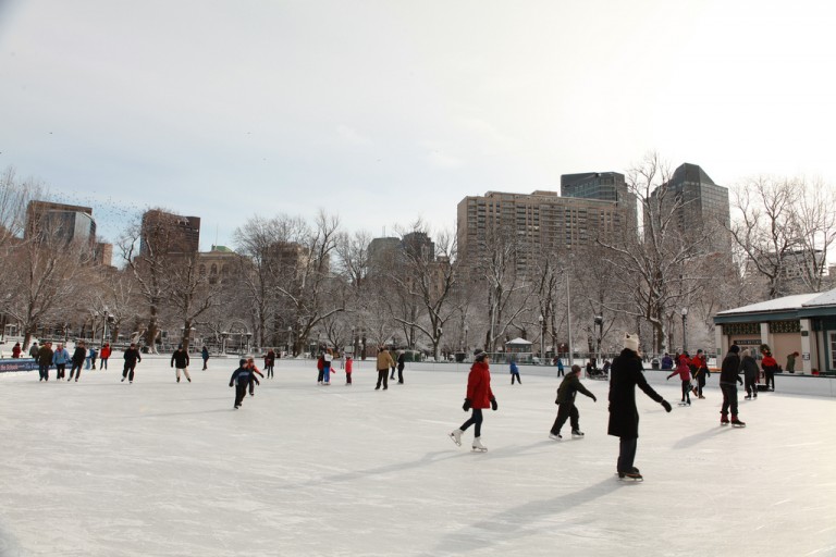Family Fun: Go Ice Skating at the Boston Common Frog Pond - The Cheap ...